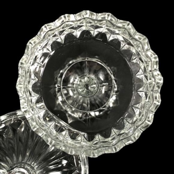 Gillinder Brothers | Dining | Vtg Gillinder Brothers Glass Diamond ...